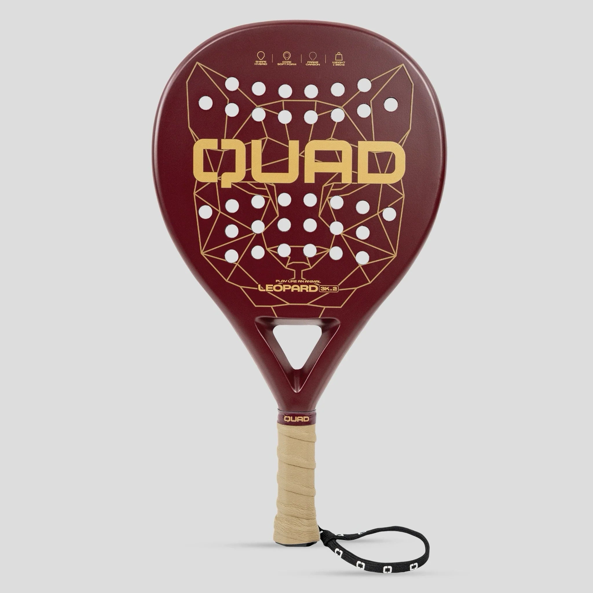 QUAD – Raquete Padel Leopard – QUAD partners