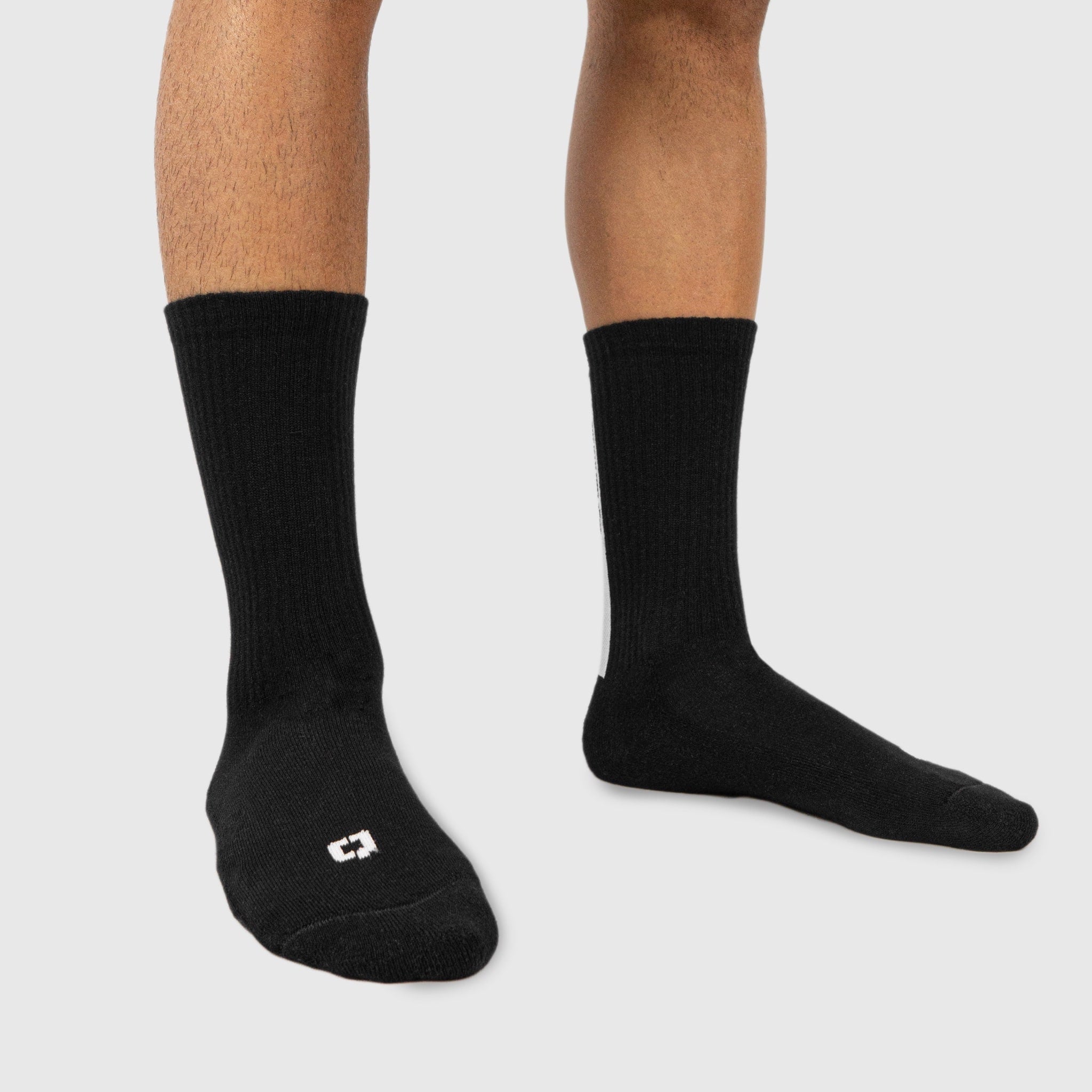 QUAD – Padel Socks Black – QUAD partners